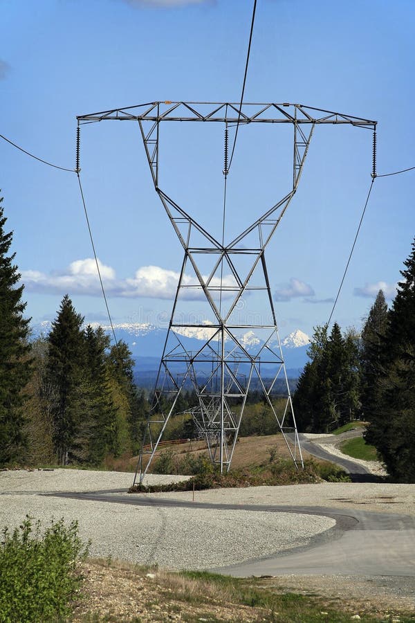 Power lines stock image. Image of industry, transport, high - 703327