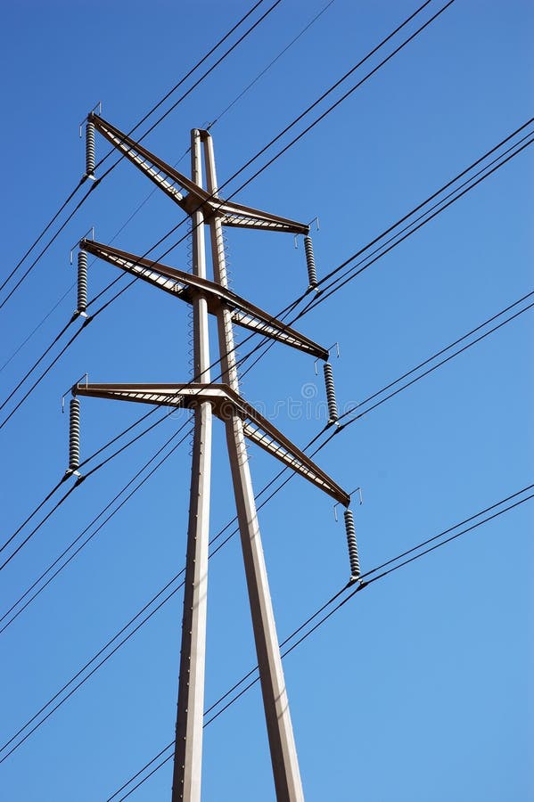 Power Lines stock image. Image of tension, edison, service - 823959