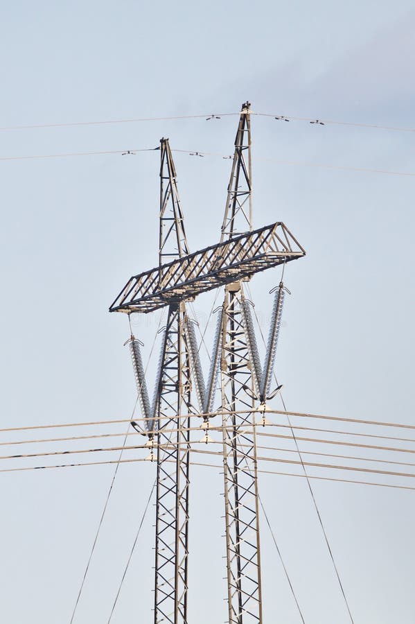 Power lines stock image. Image of lines, supply, hazardous - 146847323
