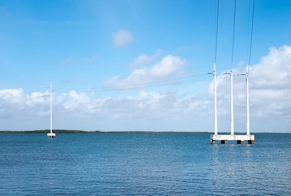 Power lines stock photo. Image of cable, network, concrete - 59841302