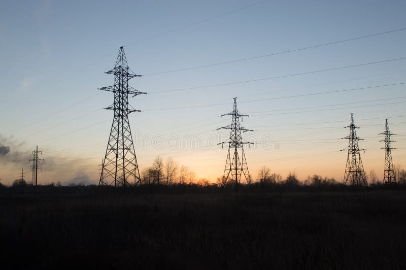 Power lines stock photo. Image of forest, wires, lines - 70384186