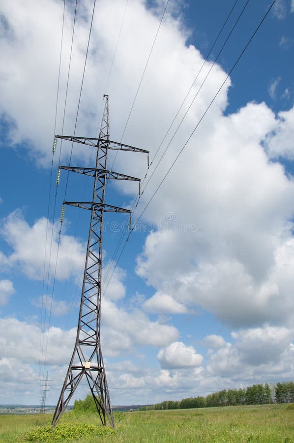 Power lines stock photo. Image of environment, industrial - 122295280