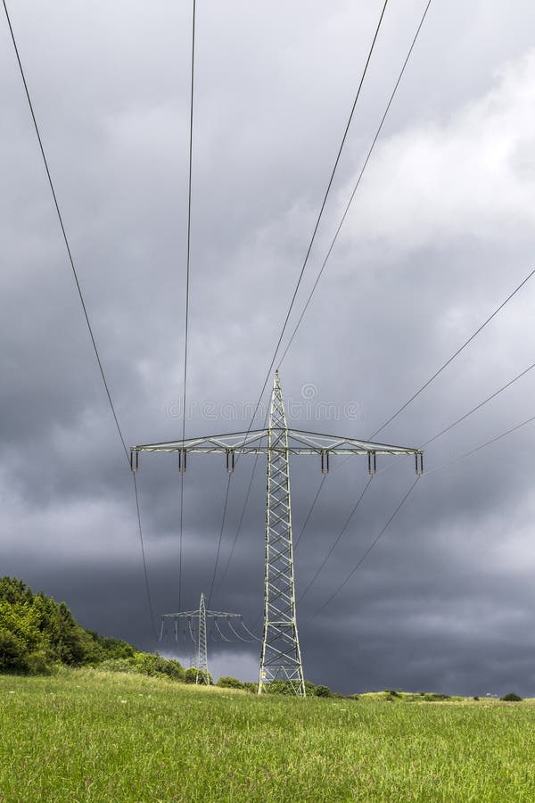 837 Power Lines Storm Clouds Stock Photos - Free & Royalty-Free Stock ...