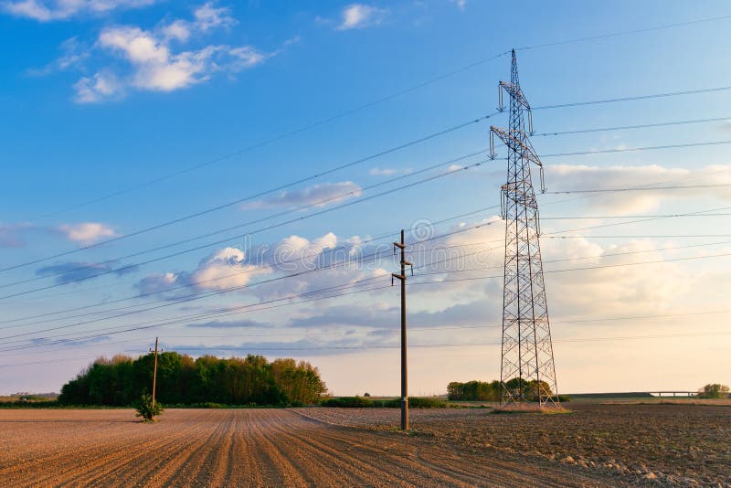 Power Lines and Telephone Poles in the Sunset Stock Photo - Image of ... Power Lines and Telephone Poles in the Sunset Stock Photo - Image of ...