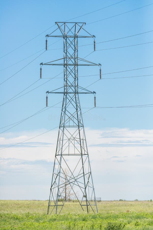 Power lines tower stock image. Image of lines, tech, generate - 87466575