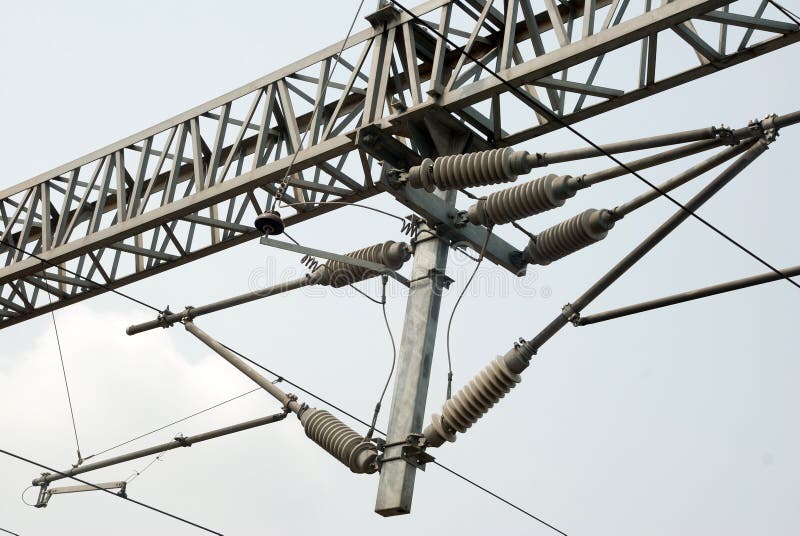 Power lines stock photo. Image of deep, generation, factory - 30686746