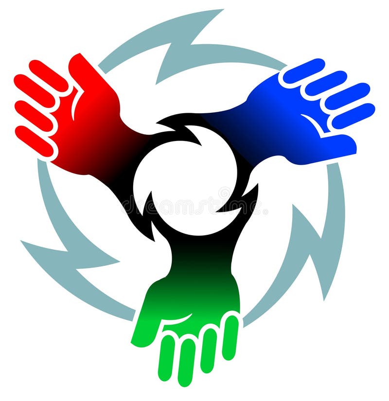 Unity logo stock vector. Illustration of emblem, businessman - 17321020