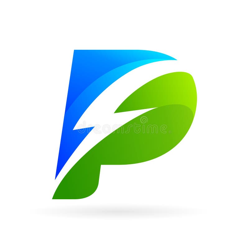 Power Logo Letter P Concept Stock Vector - Illustration of template ...