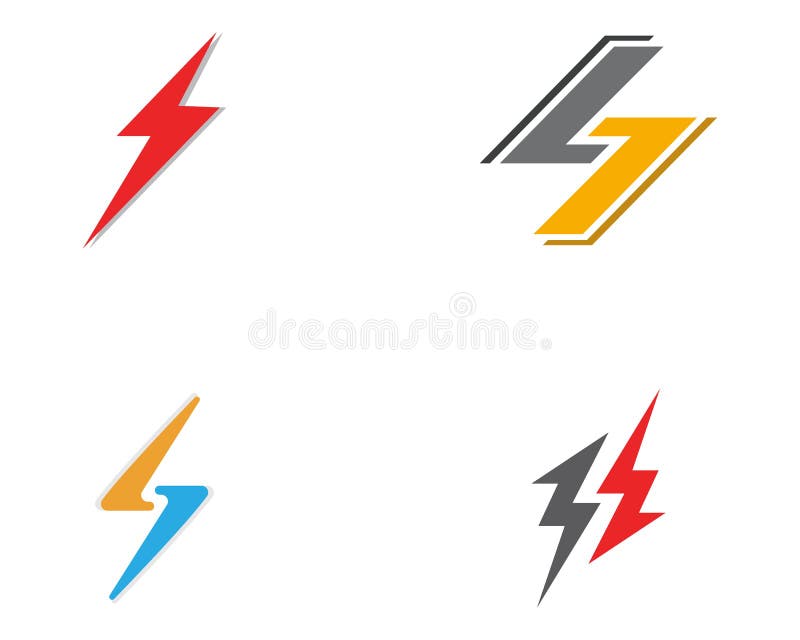 Power Logos Symbols Vector Template Stock Vector - Illustration of ...