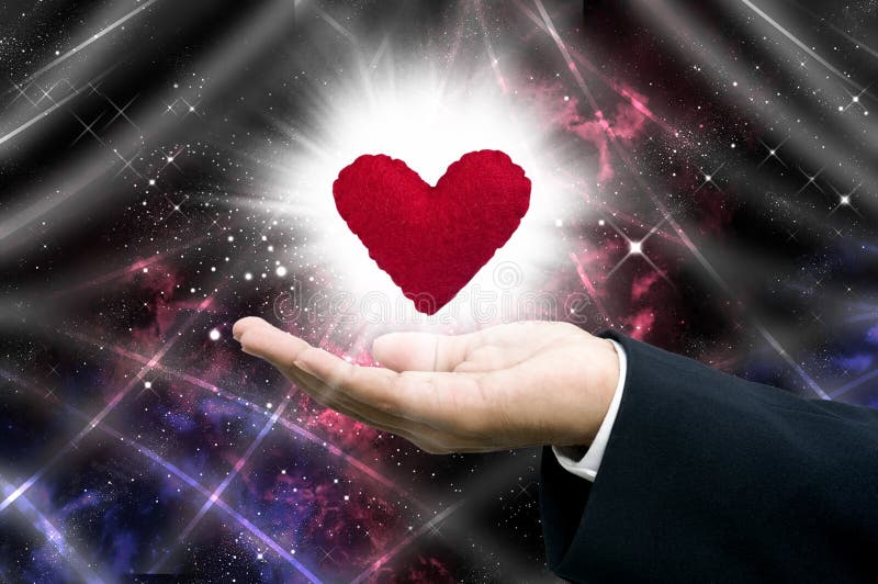 Power of love stock image. Image of heart, beautiful - 23032283