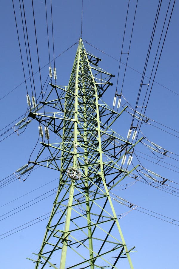 Power mast stock photo. Image of pole, industrial, suply - 1287824