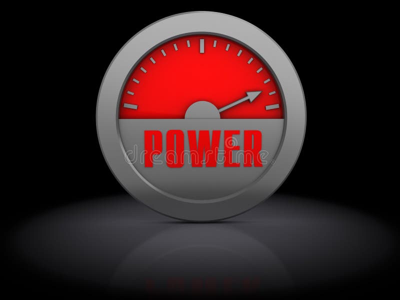 Power Meter Icon Vector from Smart Home Concept. Thin Line Illustration ...