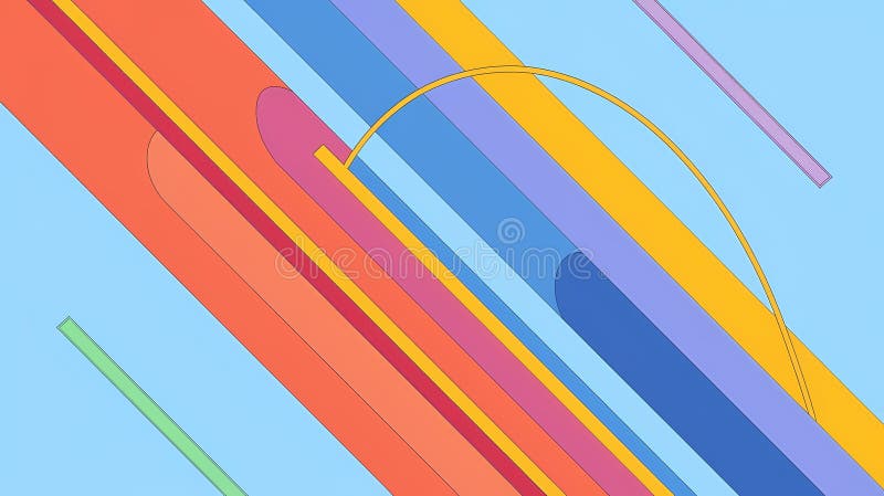 The Power of Minimalist Design: less is More Stock Illustration ...