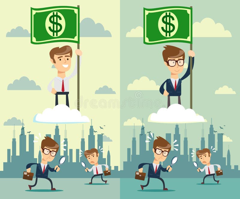 Power of money. stock vector. Illustration of shopping - 165115040