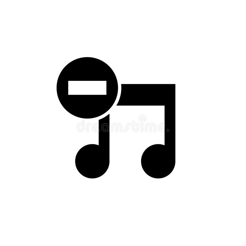 Power Music Icon Vector Design Stock Illustration - Illustration of ...