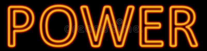 POWER on stock photo. Image of http, battery, ctrl, application - 1370240