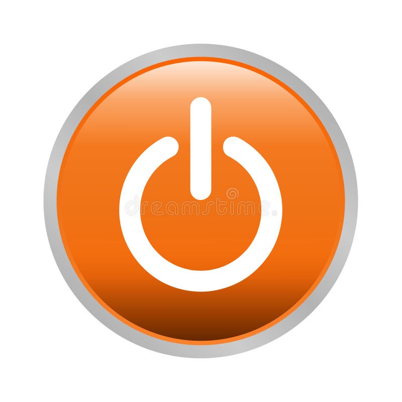 Power on off icon stock vector. Illustration of element - 174955657