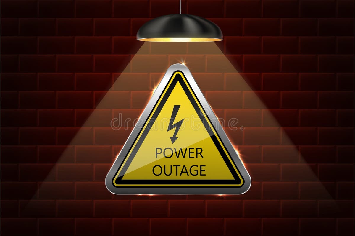 Power Outage Notice Stock Illustrations – 27 Power Outage Notice Stock ...