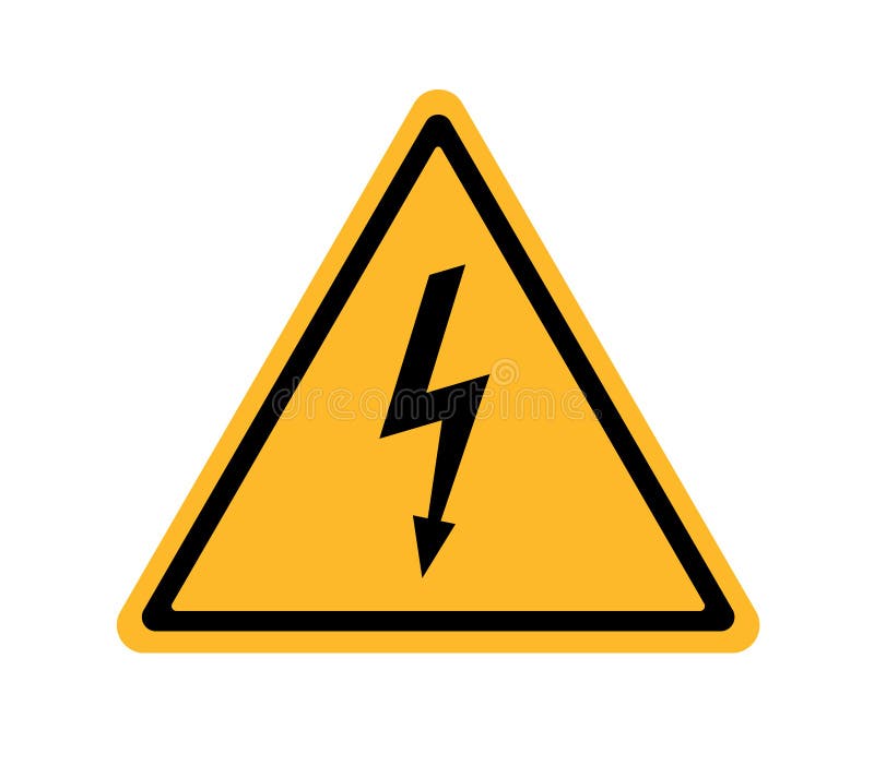 Power Outage Icon. Symbol Electrical Safety. Sign without Electric ...