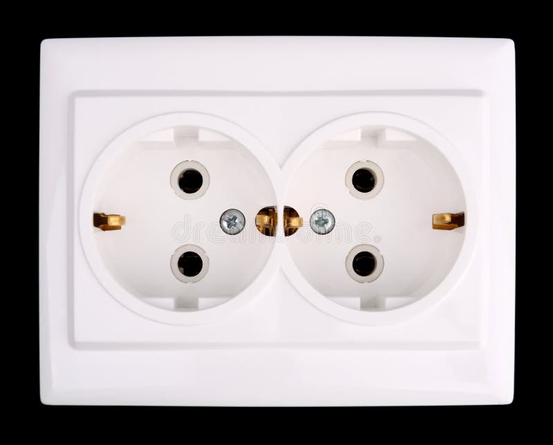 Power outlet stock image. Image of technology, exclamation - 4808985