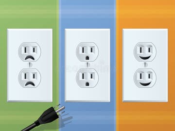 Power Outlet Cartoon Stock Illustrations – 1,814 Power Outlet Cartoon ...