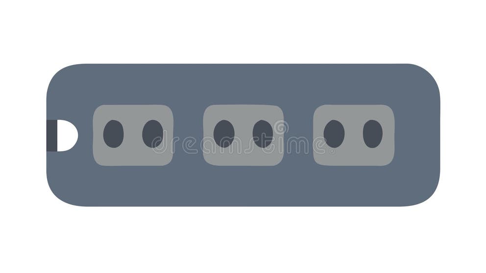 Power Outlet or Socket Vector Graphic, Electricity and Charging Icon ...