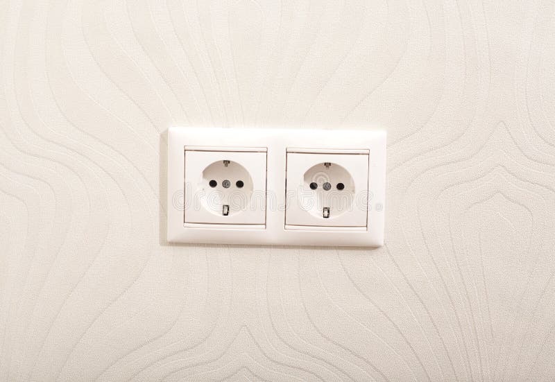 Power outlet on wall stock photo. Image of globe, wall - 56415218