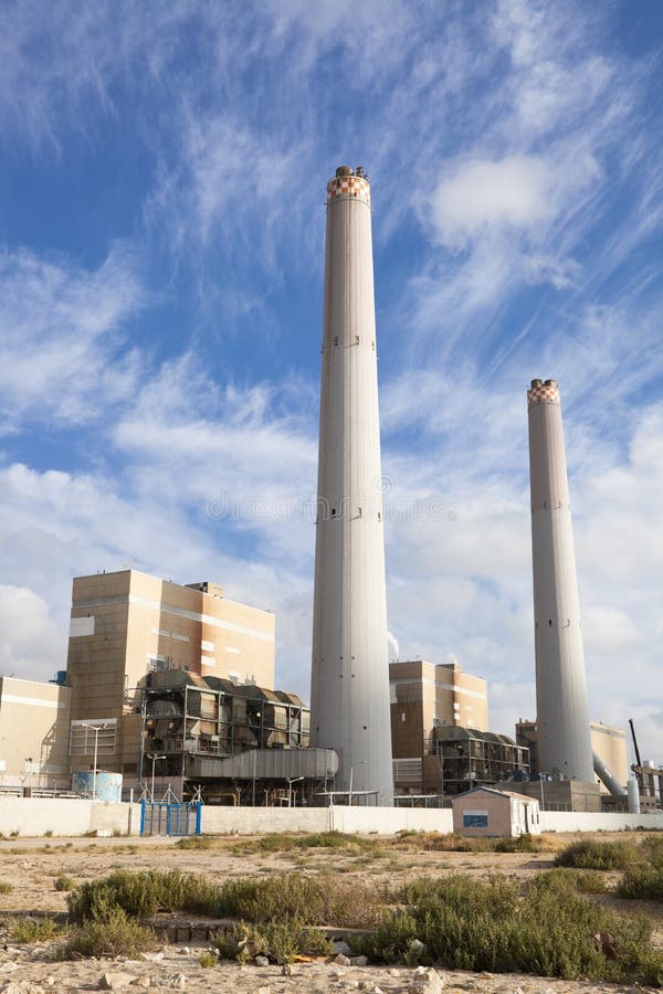 Coal Powered Electrical Power Plant Stock Photo - Image of state ...