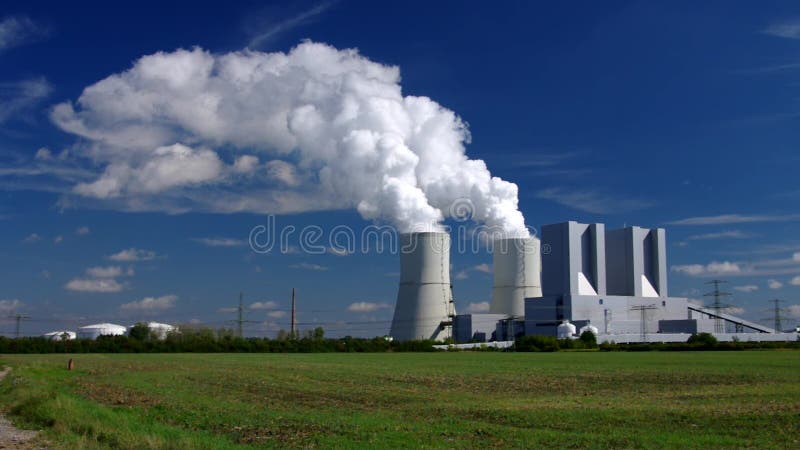 Power Plant. Concept of Energy, Electricity Industry Generation of ...