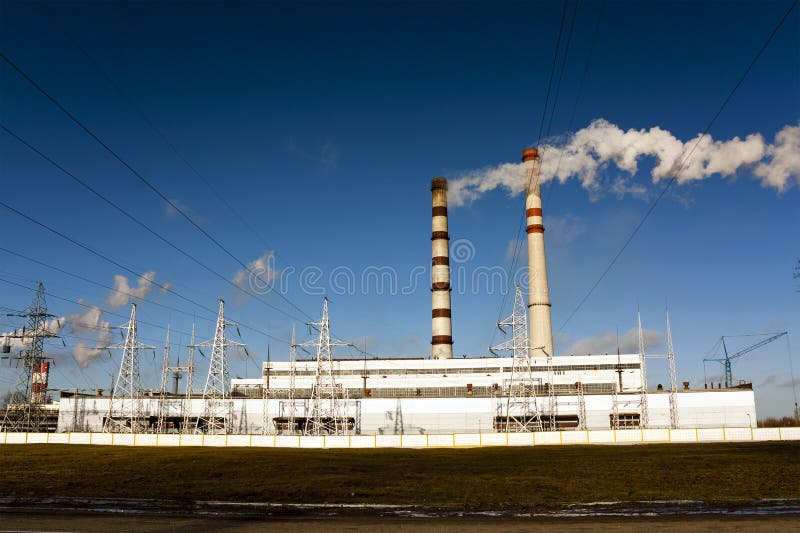 Power plant stock image. Image of business, generation - 54654811