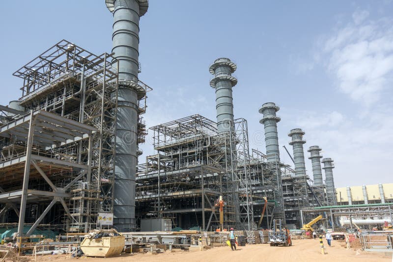 Power Plant stock image. Image of industrial, pipe, energy - 96302065