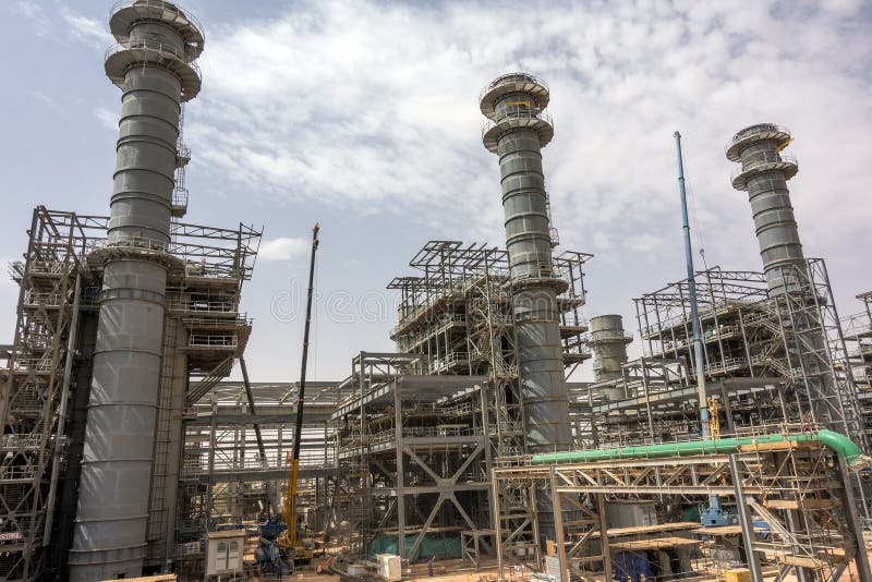 Power Plant stock image. Image of heavy, industry, hrsg - 96302421