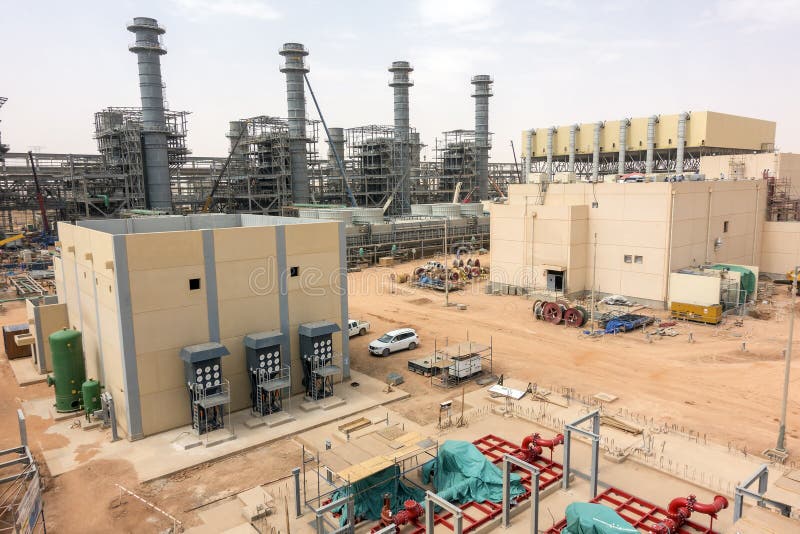 Power Plant stock photo. Image of factory, cooled, power - 96302616