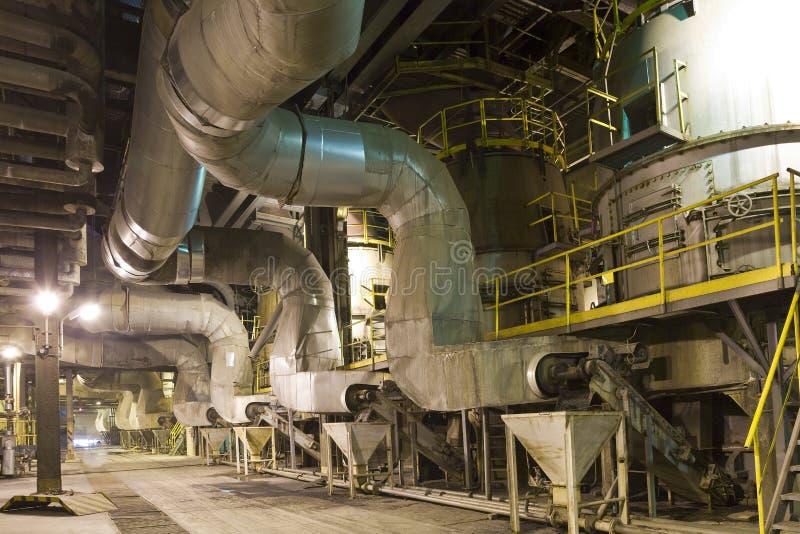 Power plant interior stock photo. Image of industries - 23838630