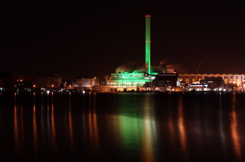 Power station stock image. Image of power, buildings - 10979261