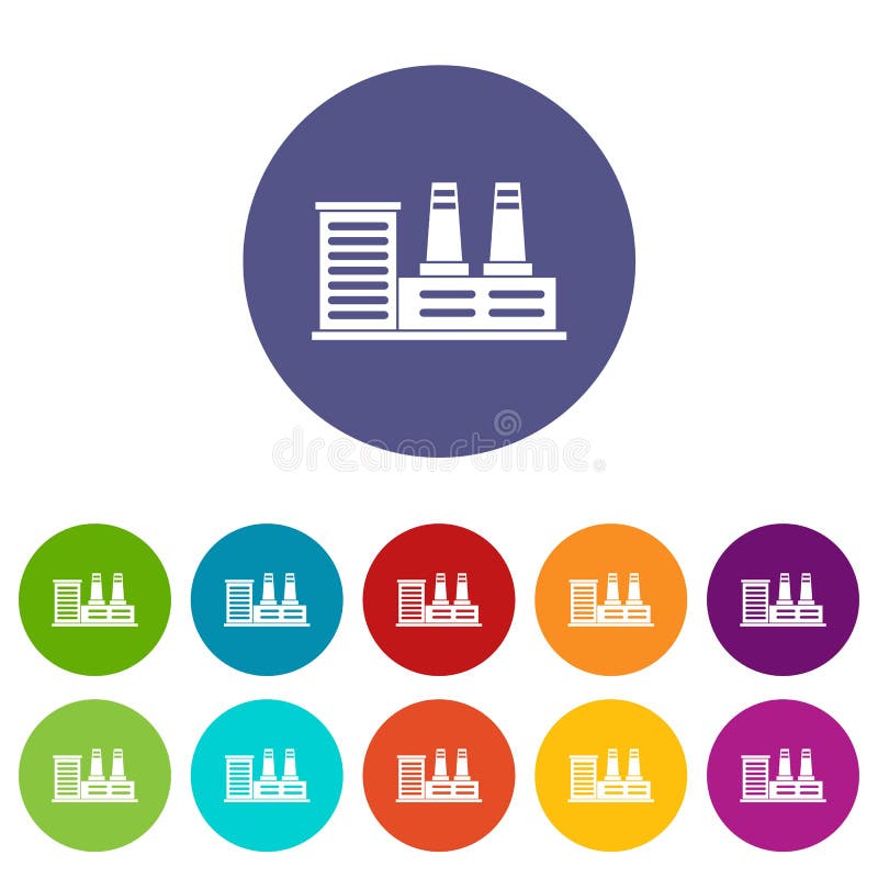 Gas Processing Plant Icons Stock Illustrations – 343 Gas Processing ...