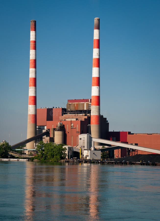 Power Plant Stack Stock Photos - Image: 21588593