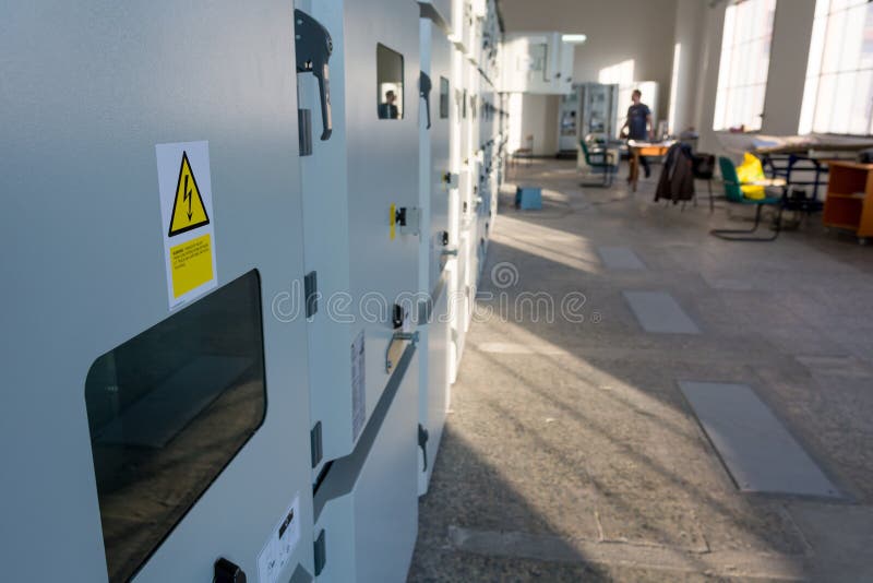 Power Plant Switchyard Protection and Control Cubicles Compartment ...