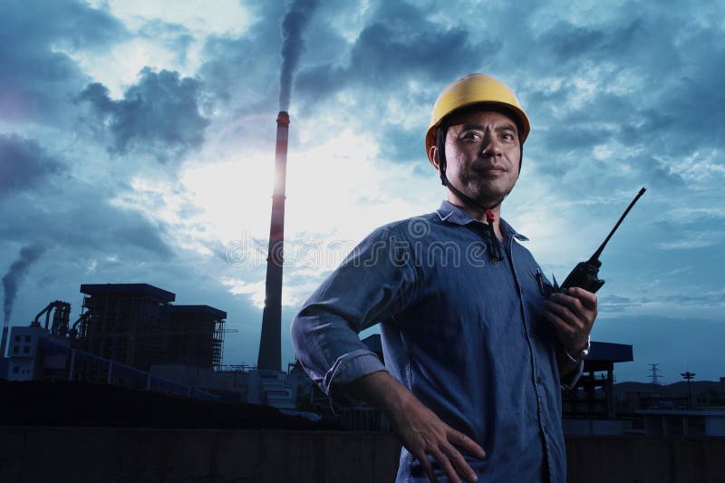 Power Plant worker stock image. Image of asia, power - 37836147