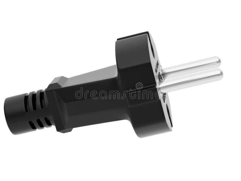Power Plug stock illustration. Illustration of outlet - 12809806