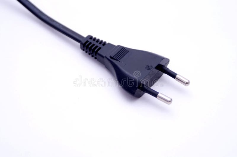 Power Plug stock photo. Image of metal, cable, wired, outlet - 3427922