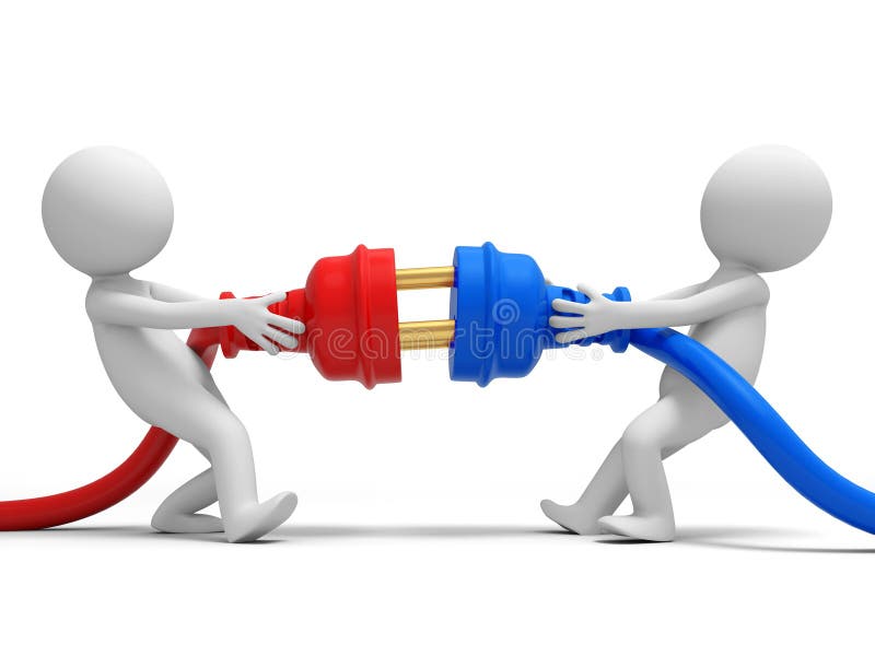 Unplugged stock illustration. Illustration of conservation - 18864139