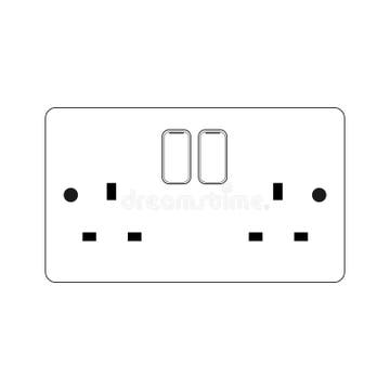 Electrical Plug Type G Stock Illustrations – 36 Electrical Plug Type G ...