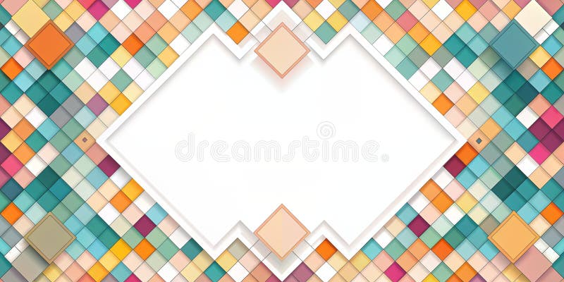 Power Point Background Square Geometric AI-Created Content Stock ...