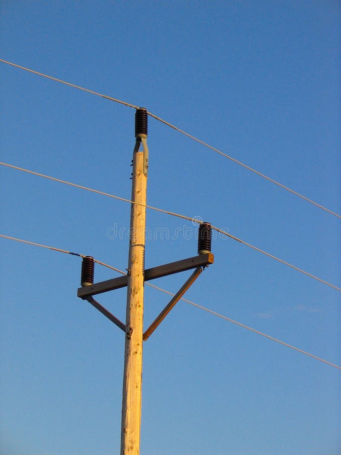 Power Pole stock photo. Image of watts, wires, convey, energy - 839566