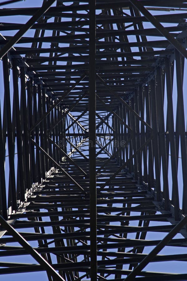 Power pole abstract stock image. Image of linkage, poles - 78496895