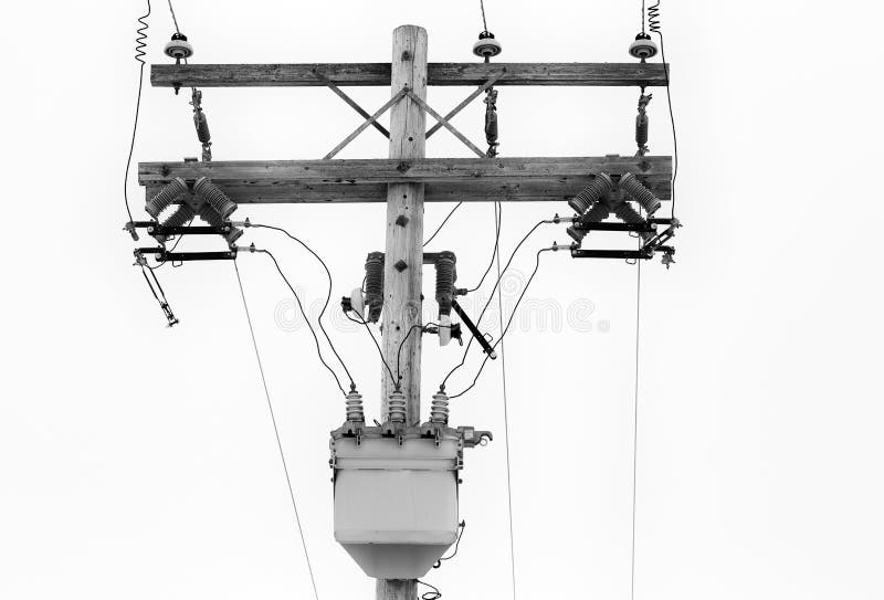 Power pole componets stock image. Image of post, componets - 51244725