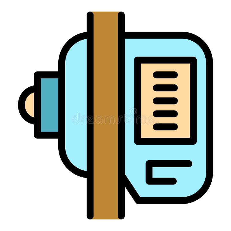 Power Pump Icon Color Outline Vector Stock Vector - Illustration of ...