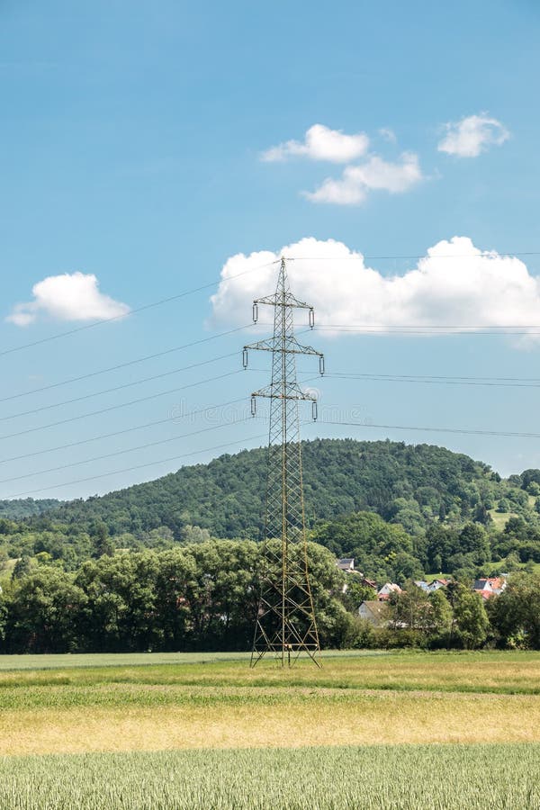 German High Voltage Pylons Stock Photos - Free & Royalty-Free Stock ...