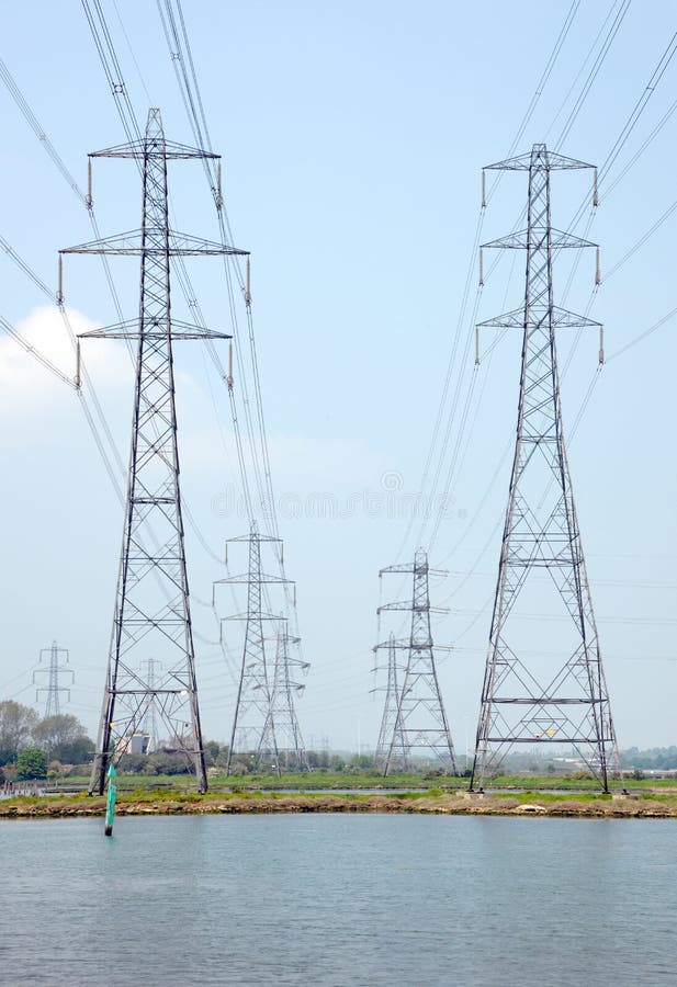 Power Pole, Power Poll, Electricity Stock Photo - Image of clouds ...